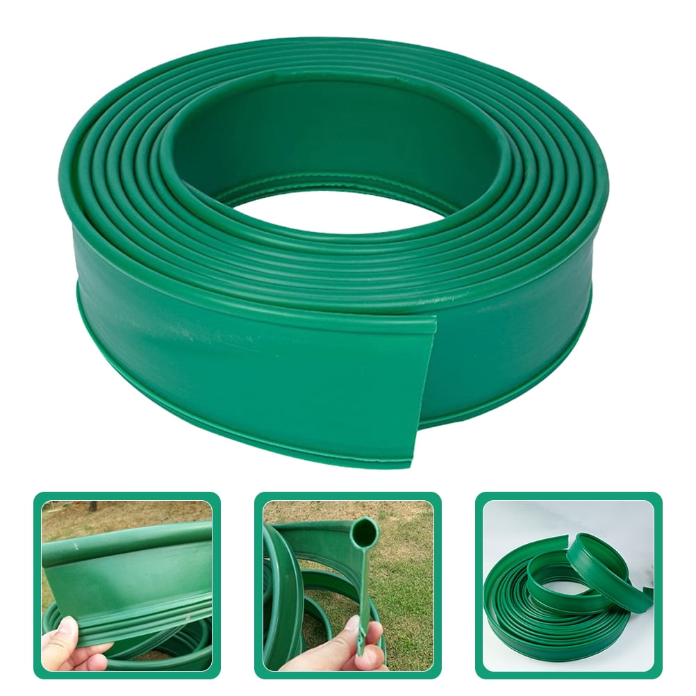 HOMEMAXS 1 Roll of Lawn Edging Belt Plastic Garden Border Garden Edging ...
