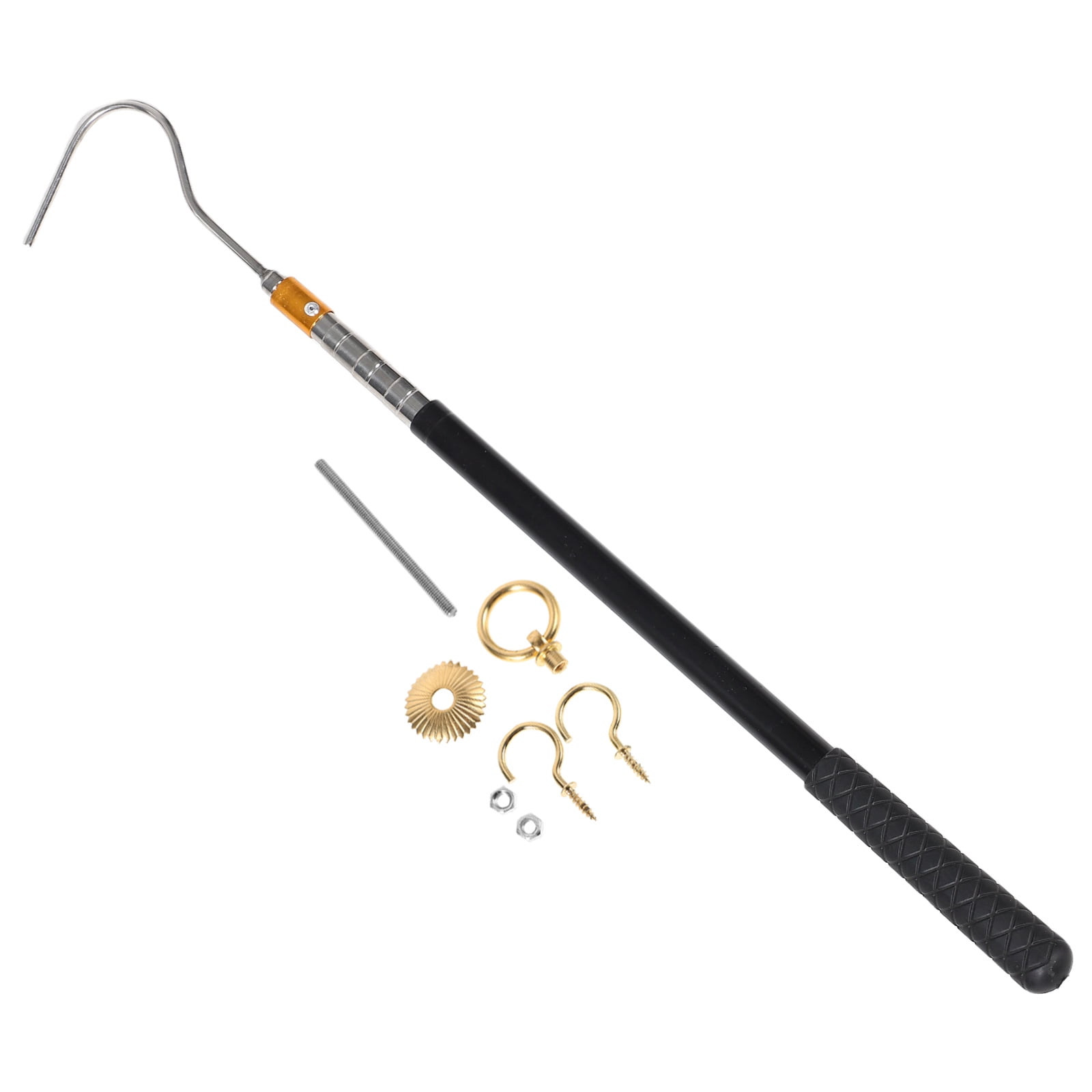 HOMEMAXS 1 Set Attic Ladder Pull System Kit Pull Down System Hook Parts ...