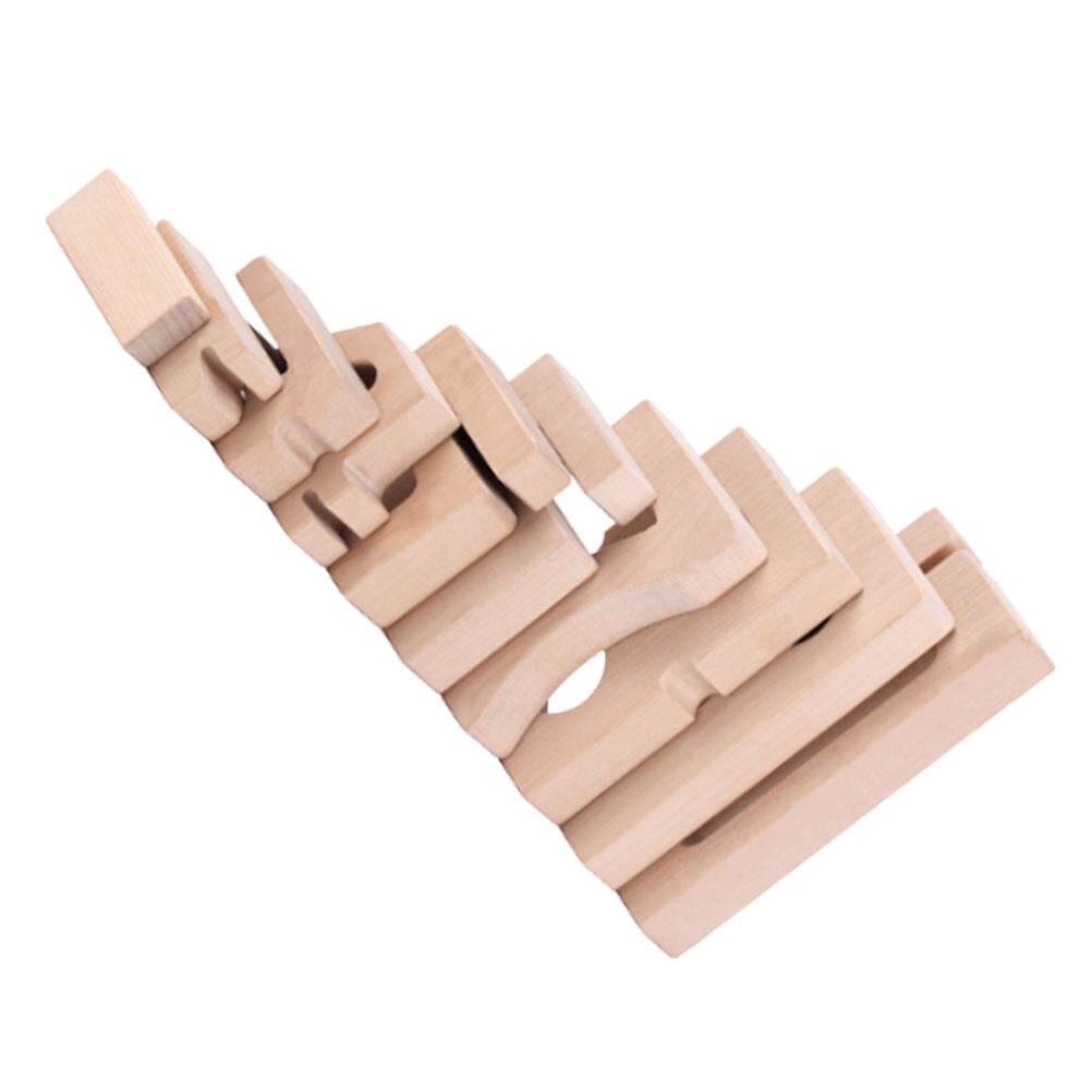 HOMEMAXS 1 Set Balance Blocks Timber Tower Wood Block Stacking Puzzle ...