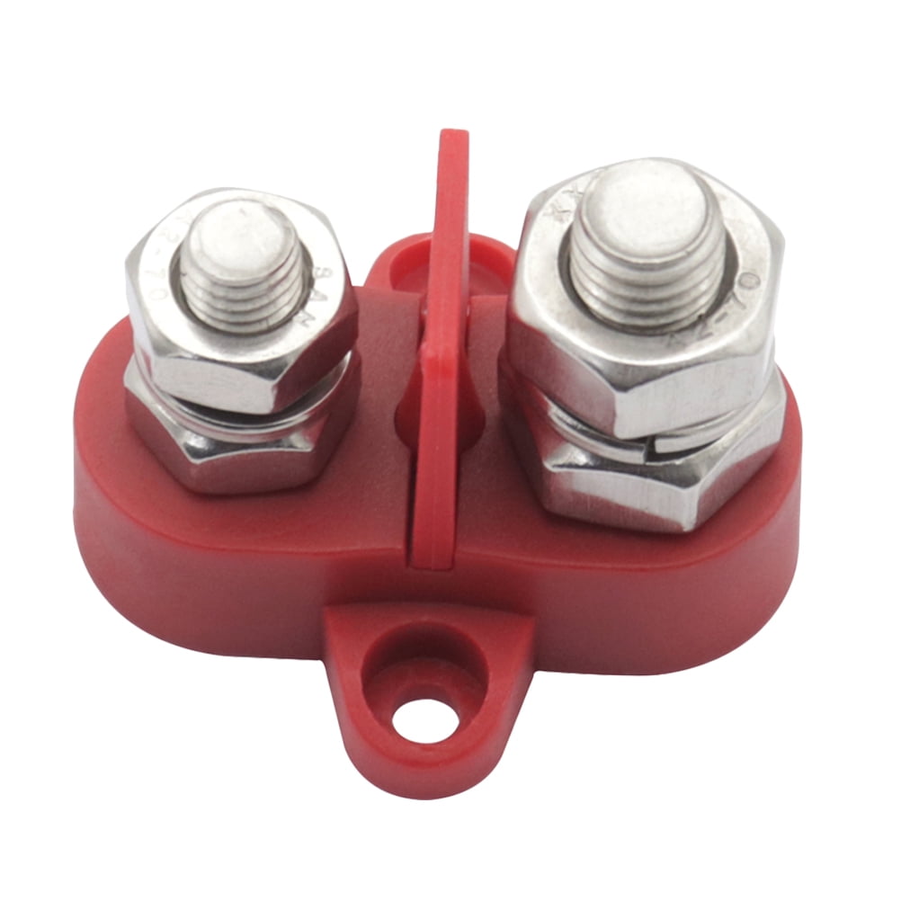 HOMEMAXS 1 Set Battery Power Distribution Terminal Block Dual Junction ...