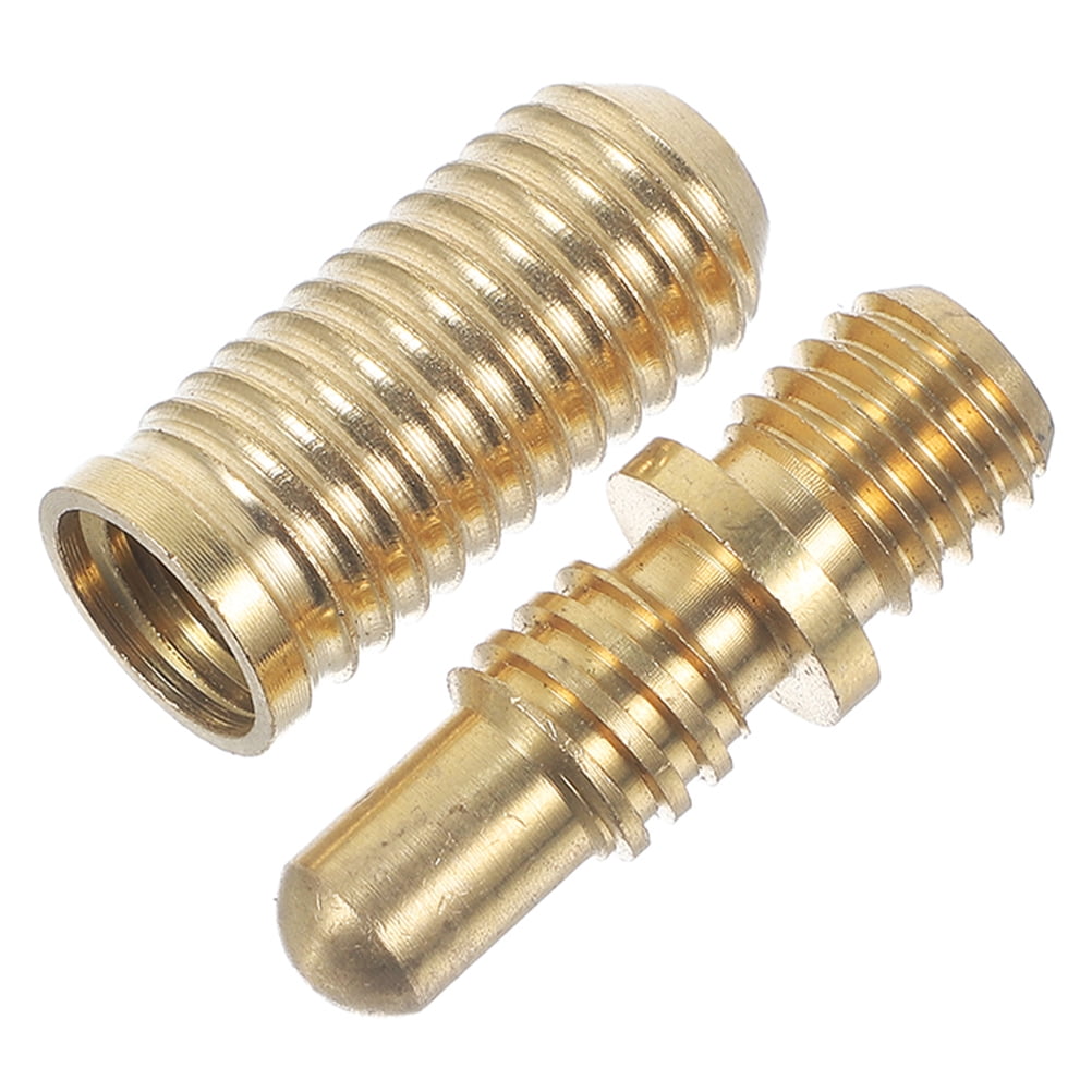 HOMEMAXS 1 Set Billiard Cue Joint Screw Pool Cue Connecting Copper ...