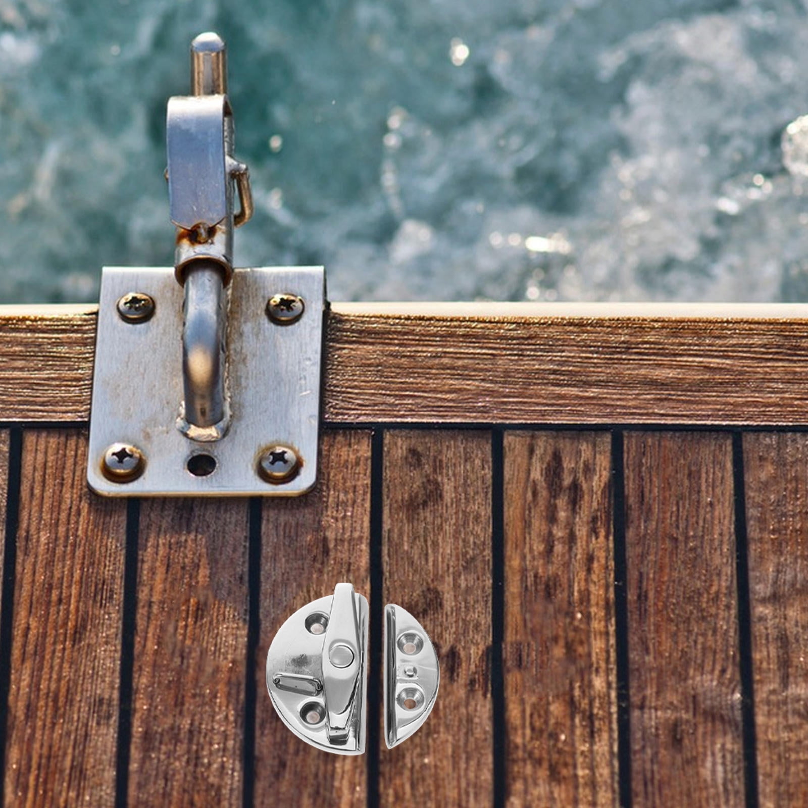 HOMEMAXS 1 Set Boat Hatch Latch Marine Latch Boat Deck Hatch Latch Rv ...