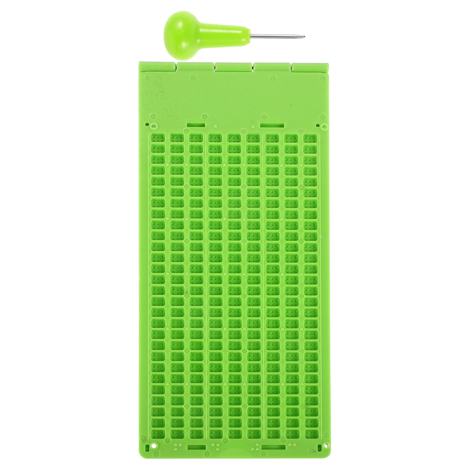HOMEMAXS 1 Set Braille Writing Board Braille Fingerboard Braille Aid ...