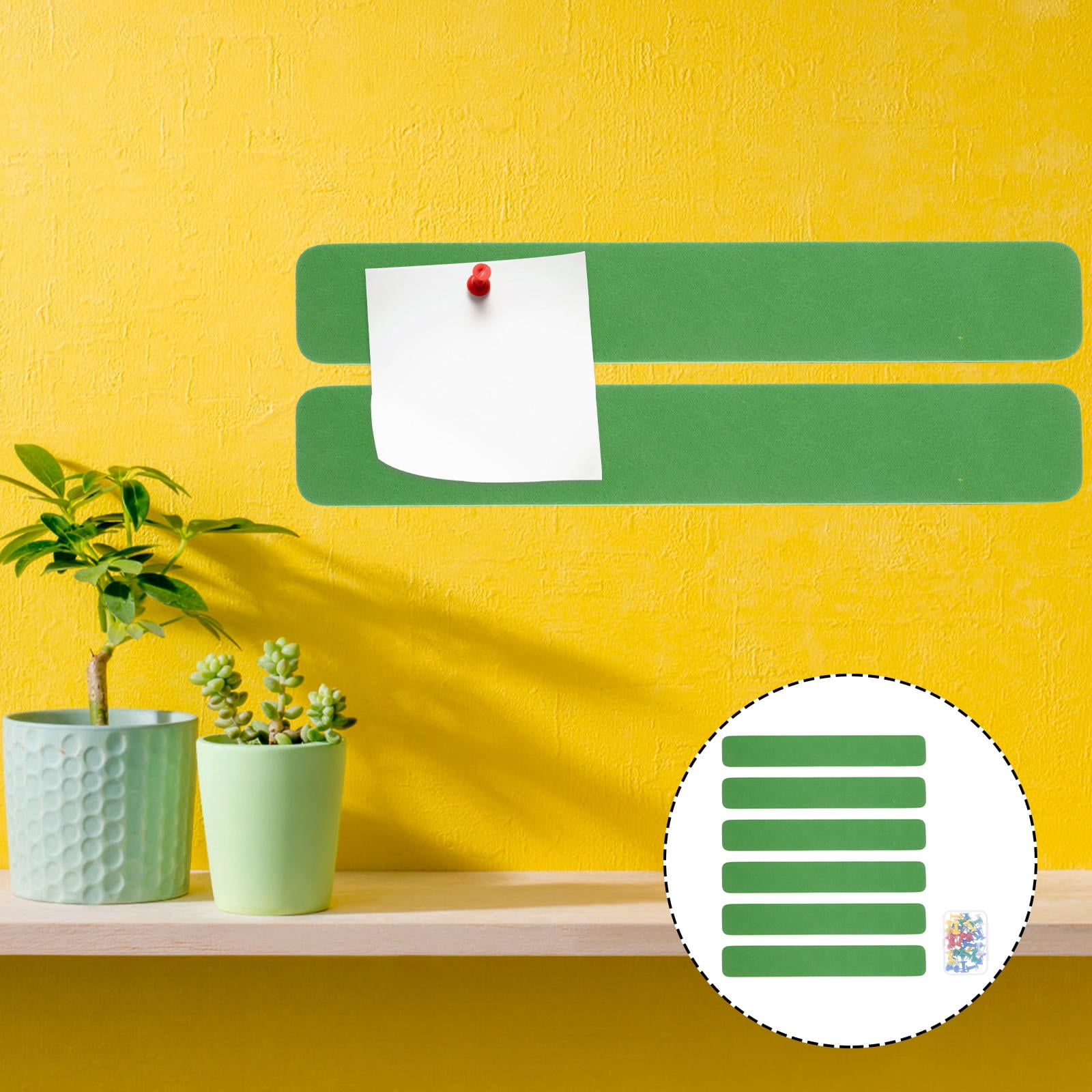 1 Set Bulletin Board Strips Classroom Pin Boards Memo Display Felt ...