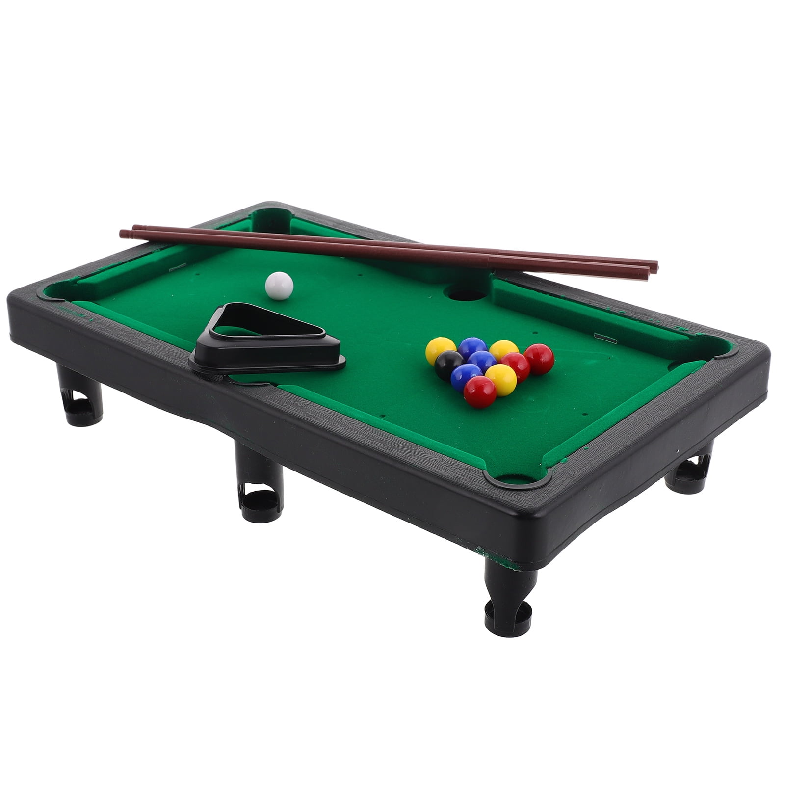 HOMEMAXS 1 Set Children Miniature Pool Table Portable Billiards Table ...
