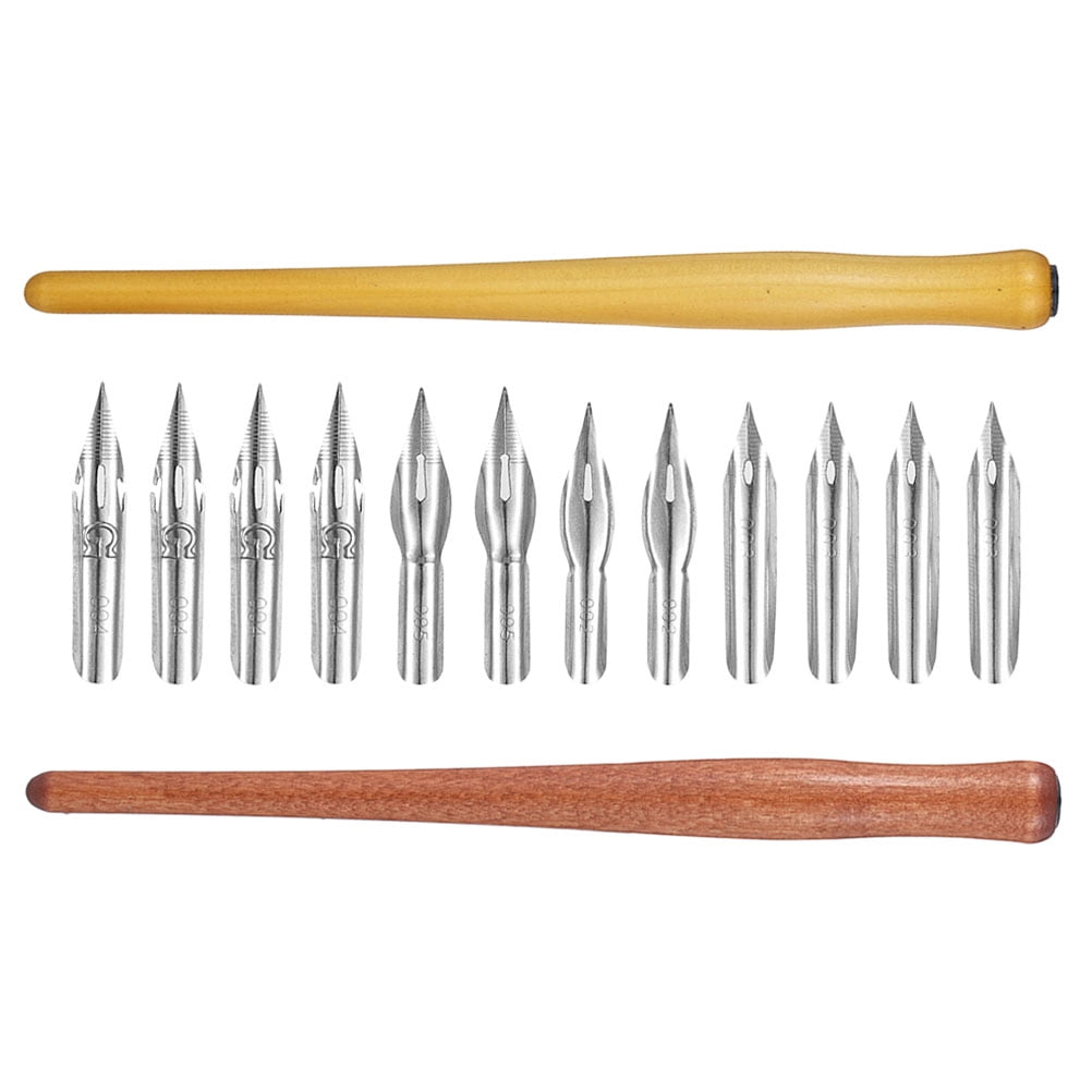 1 Set Convenient Dip Pen Novelty Pen Vintage Dip Pen Drawing Pen ...