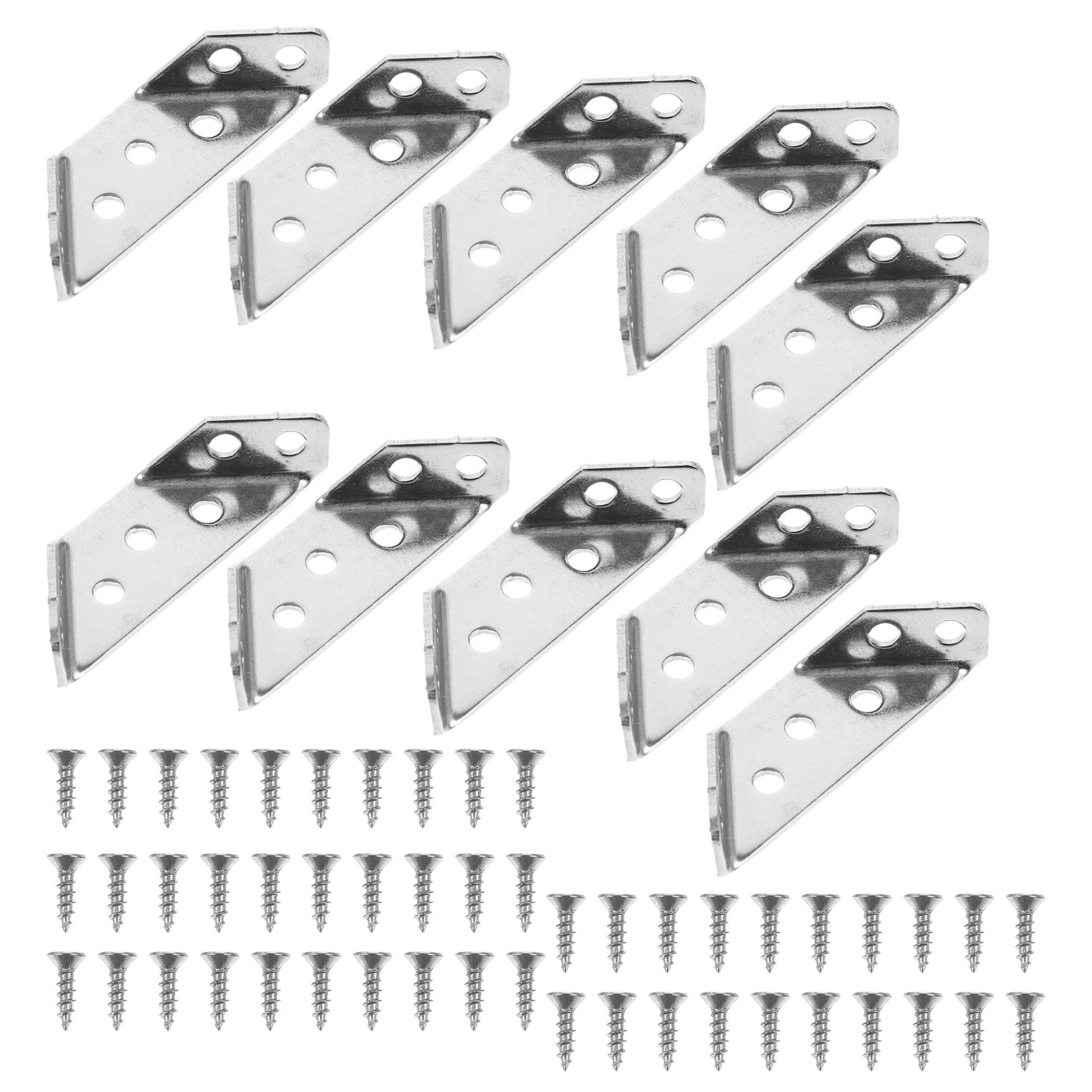 HOMEMAXS 1 Set Corner Connector Stainless Steel Corner Brace Corner ...