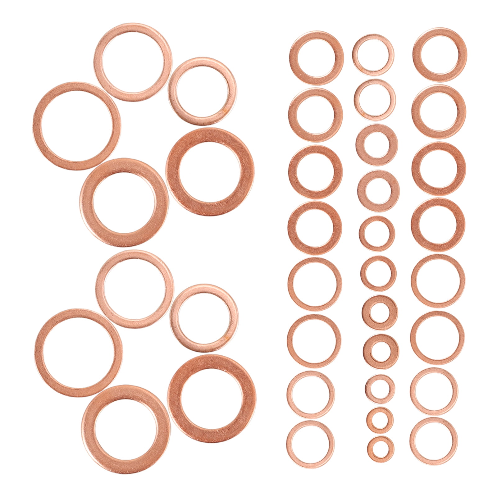 HOMEMAXS 1 Set Crush Washer Assortment Flat Washer Crush Washer Oil ...