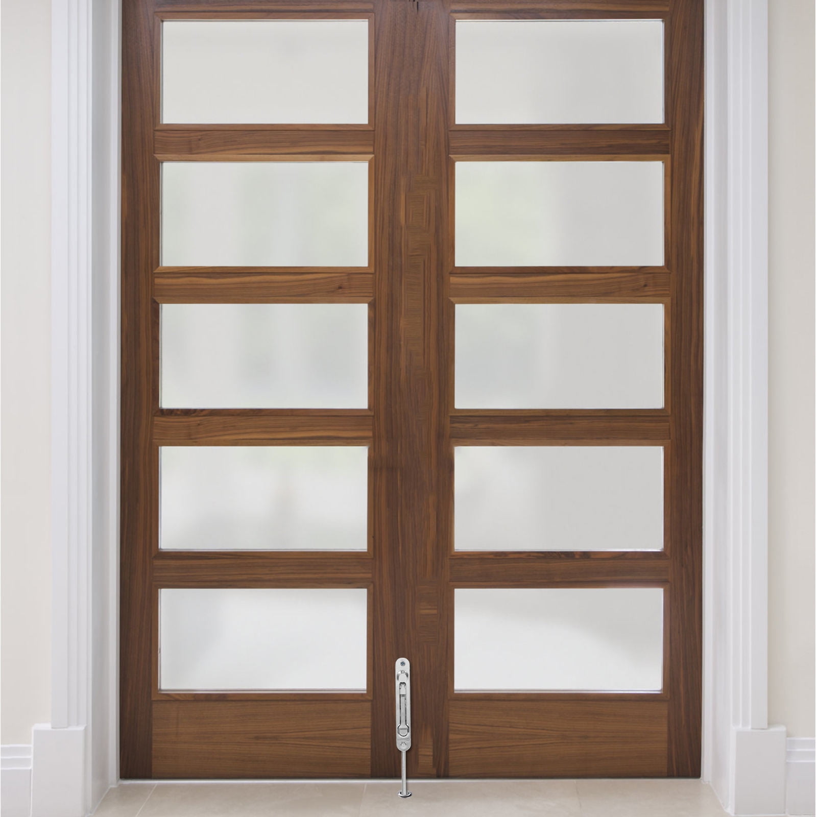 HOMEMAXS 1 Set Door Bolts Stainless Steel Concealed Security French ...