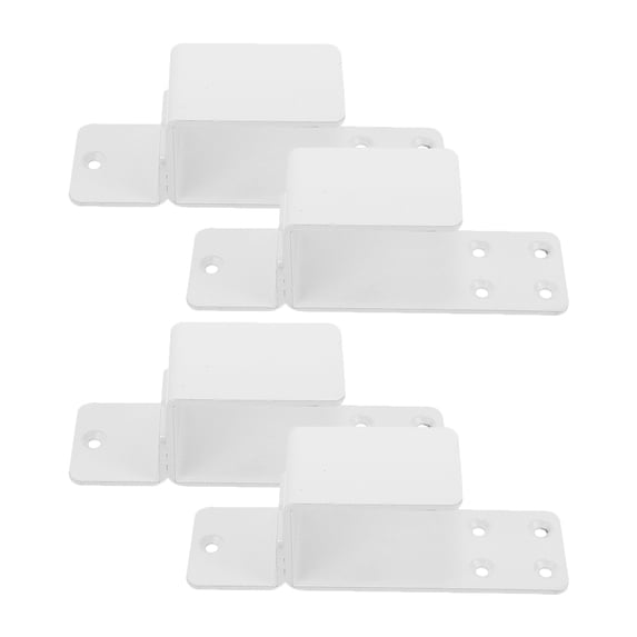 HOMEMAXS 1 Set Door Mount Brackets U Bracket Sliding Bar Support Holder ...