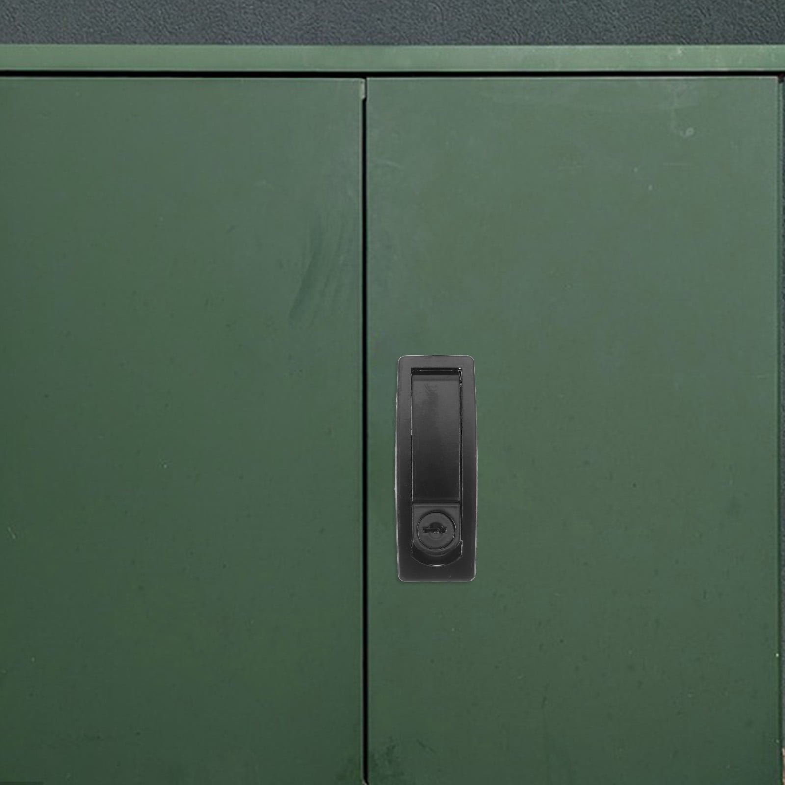 HOMEMAXS 1 Set Electrical Cabinet Door Lock with Key Alloy Electric ...