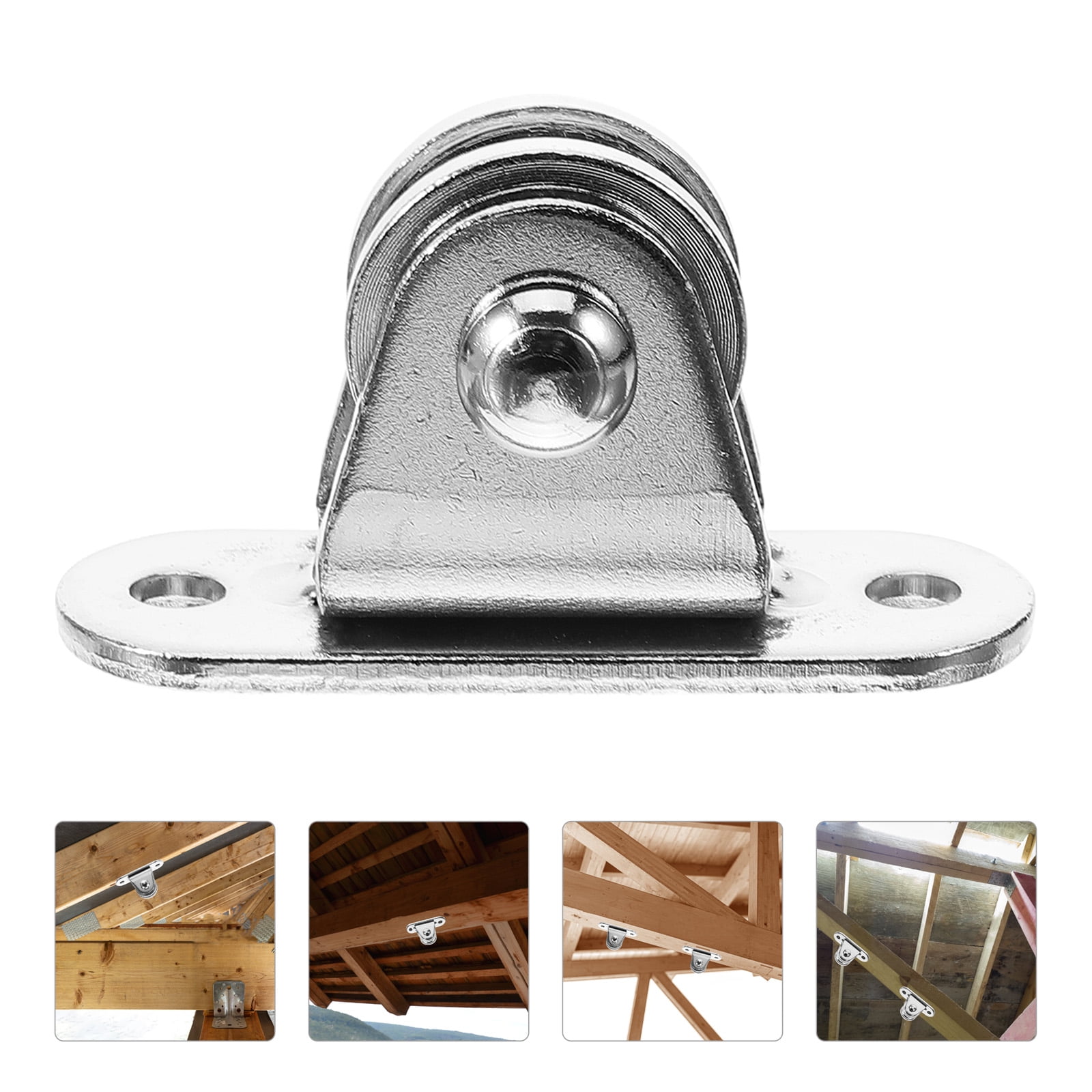 HOMEMAXS 1 Set Fixed Pulley Lifting Traction Pool Shade Mount Single ...