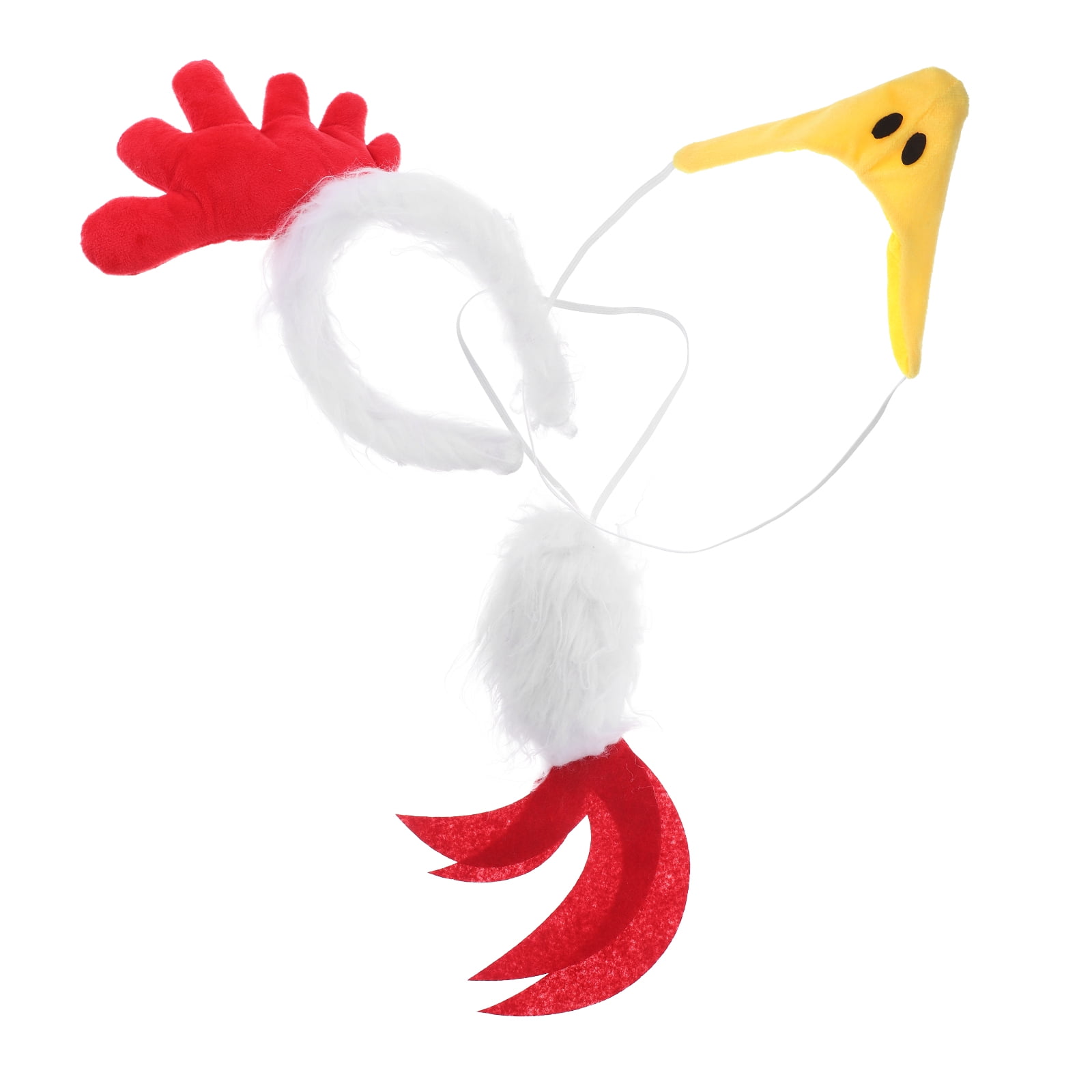 1 Set Funny Headband Dress Up Animal Costumes Chicken Dress Up Chicken ...