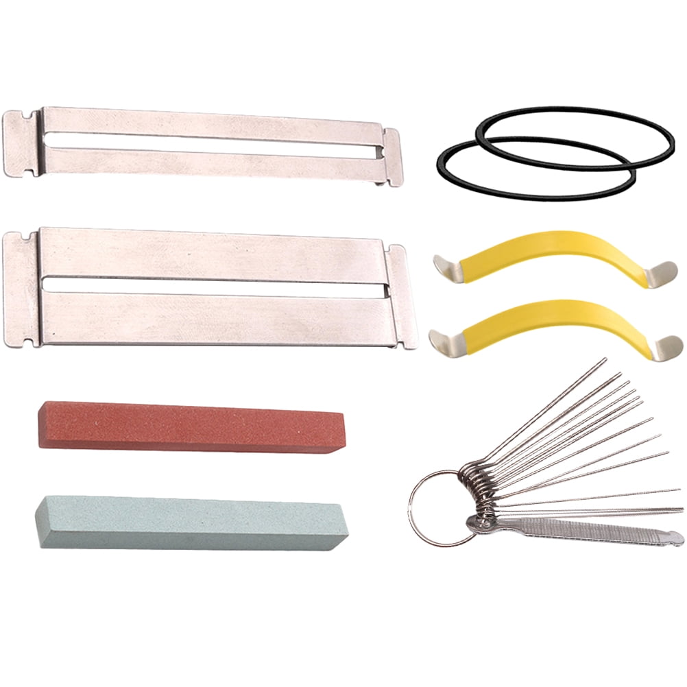 1 Set Guitar Luthier Tool Kit Metal String Spreaders Grinding Tool ...