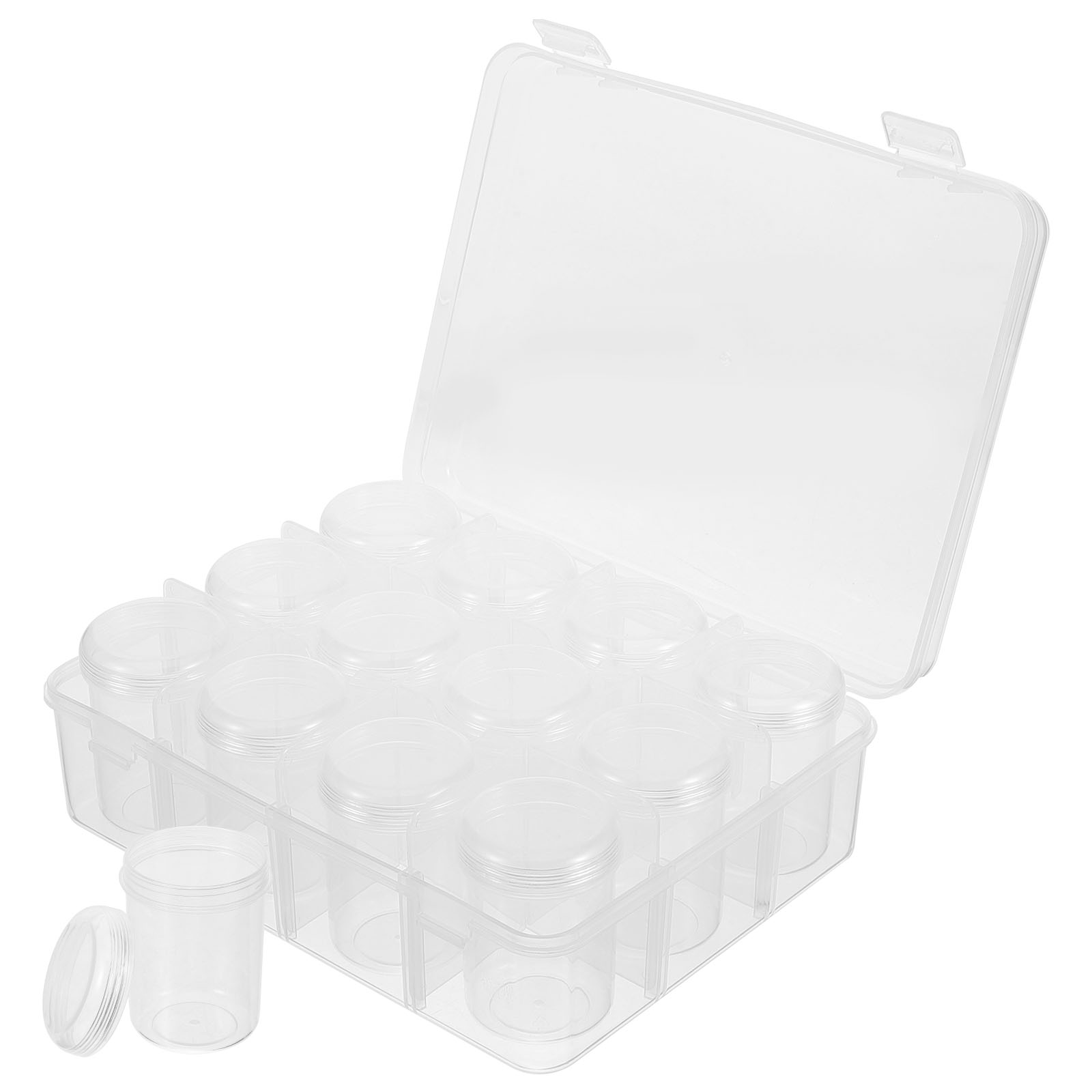 HOMEMAXS 1 Set Jewelry Bead Container Bead Storage Box Organizer Bead ...