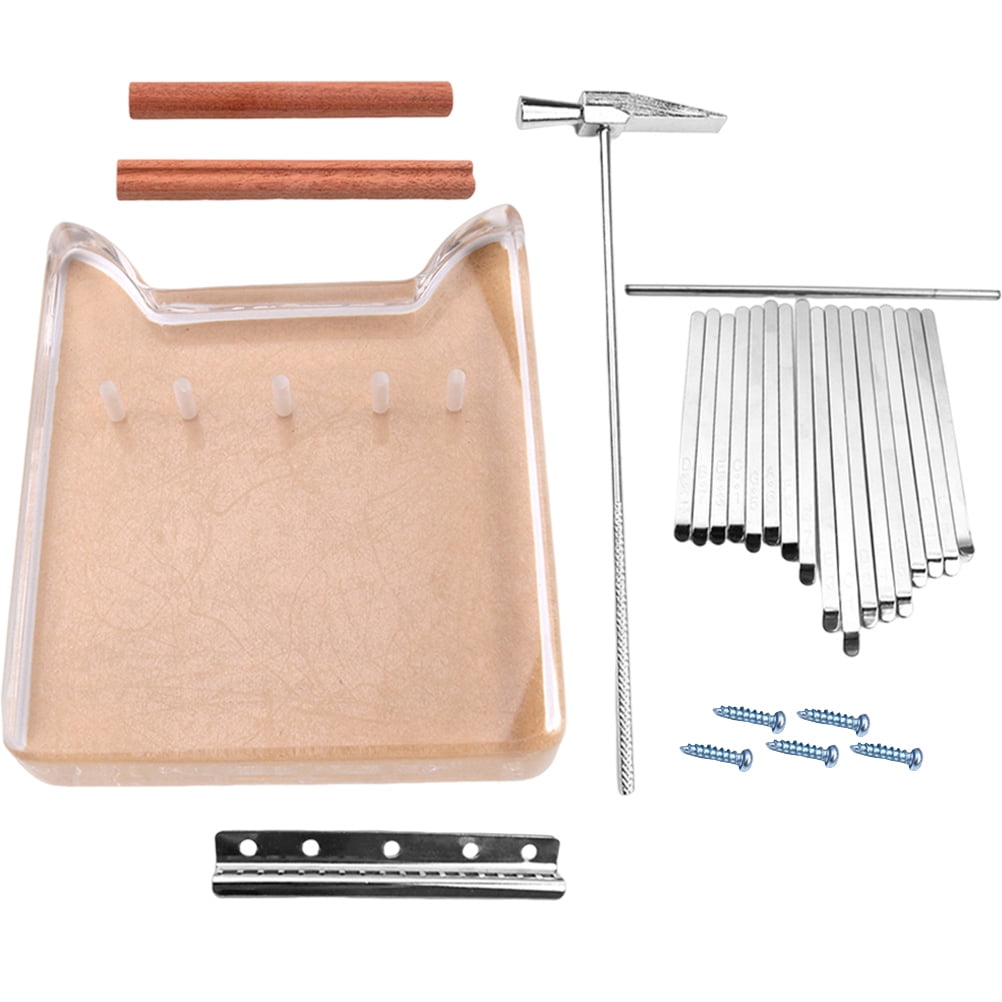 HOMEMAXS 1 Set Kalimba 17-key Thumb Piano Portable Kalimba Vintage ...