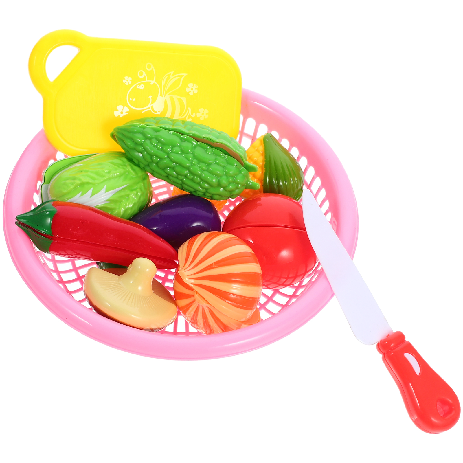 1 Set Kids Cutting Vegetable Toys Children Simulation Kitchen Toys ...