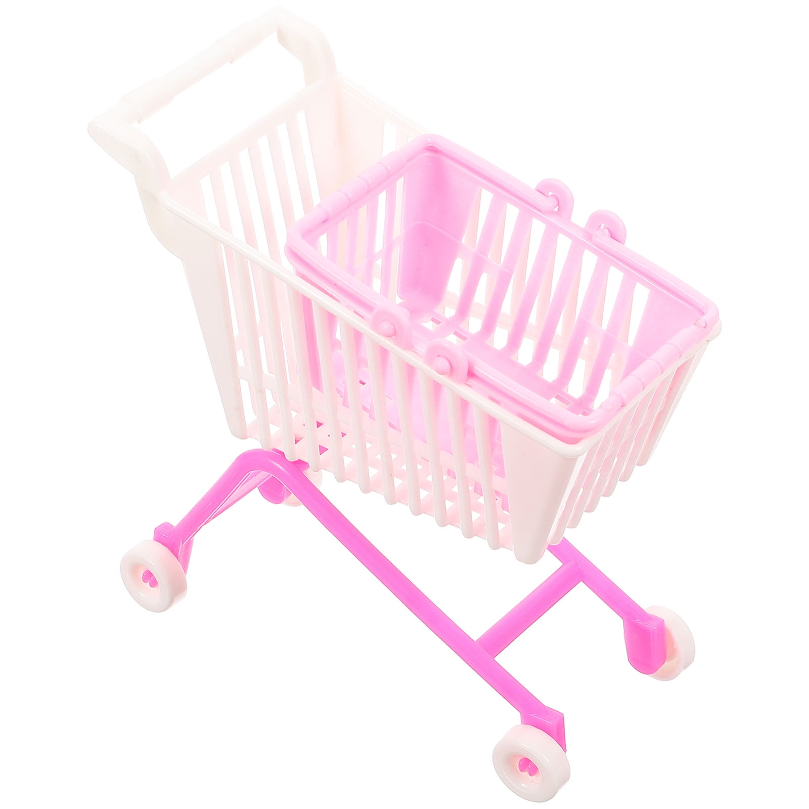 HOMEMAXS 1 Set Mini Shopping Cart Desktop Decoration Supermarket Hand ...