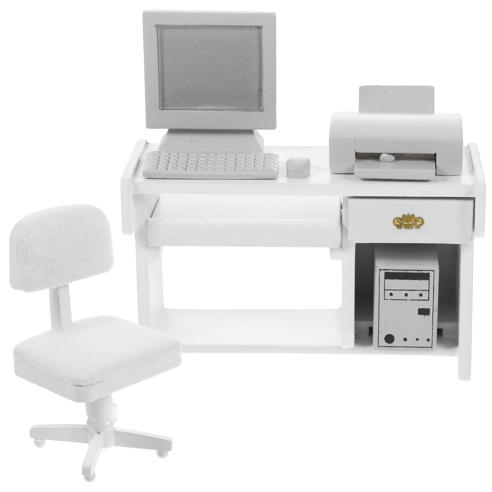 HOMEMAXS 1 Set Miniature Computer Tiny House Furniture Mini House ...