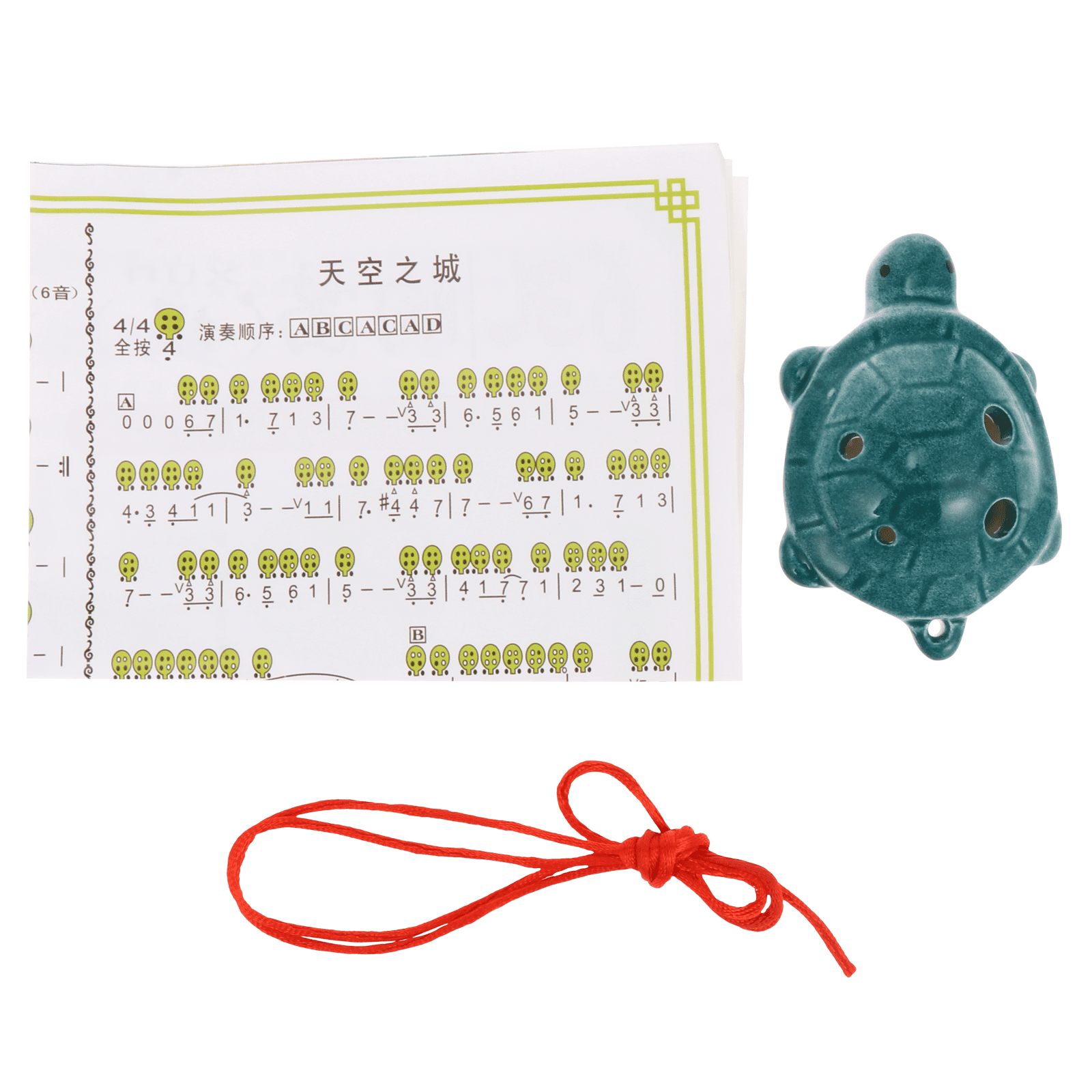HOMEMAXS 1 Set Ocarina Flute Turtle Shape Ocarina Adorable Ocarina ...