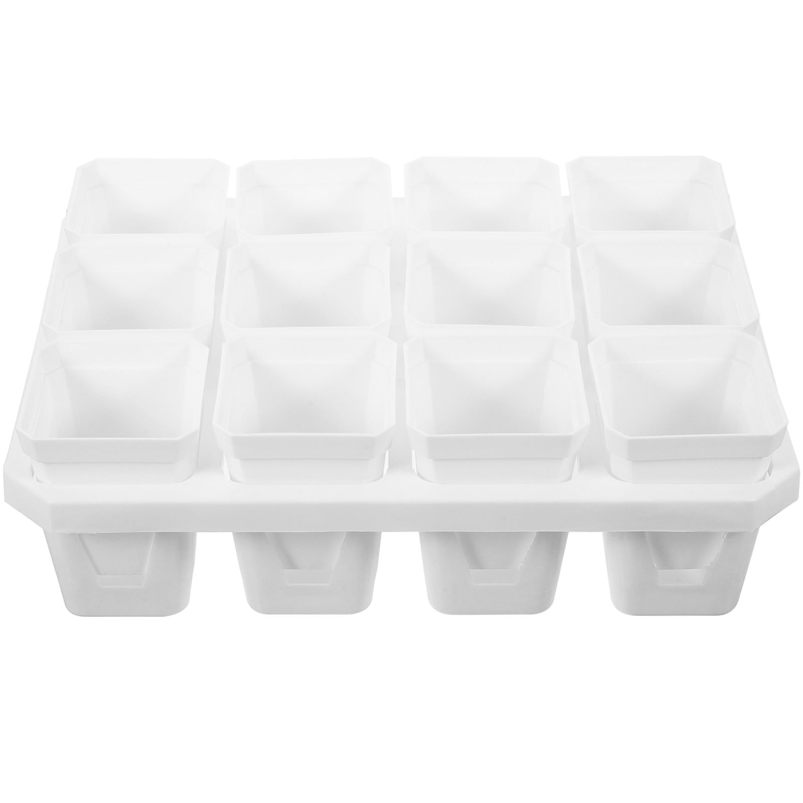 HOMEMAXS 1 Set Plastic Planter Nursery Pot Succulent Planting ...