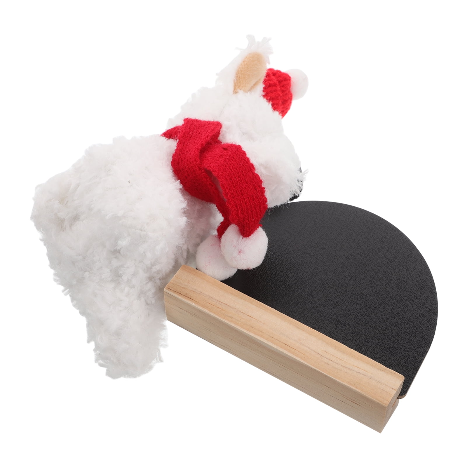 1 Set Plush Car Dashboard Ornament Temporary Parking Plate Car Interior ...