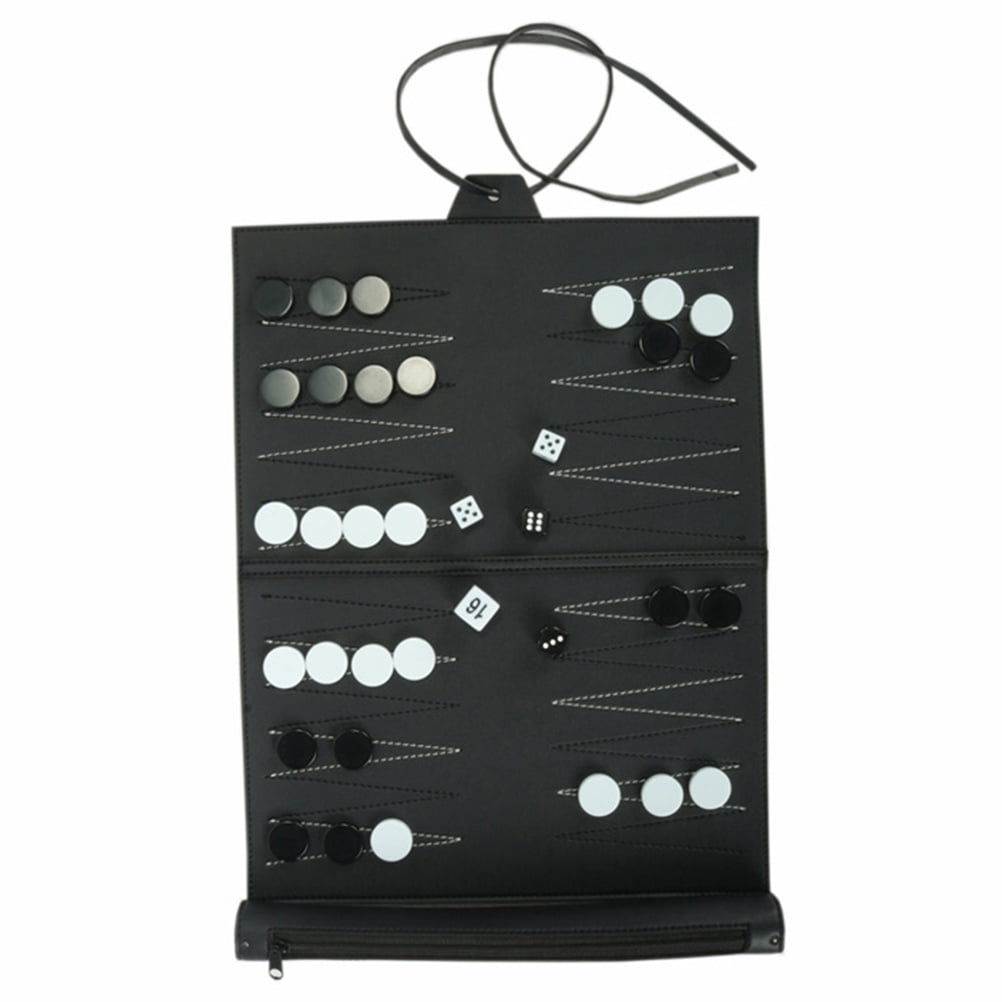 HOMEMAXS 1 Set Portable Backgammon Toys Desktop Chess Plaything ...