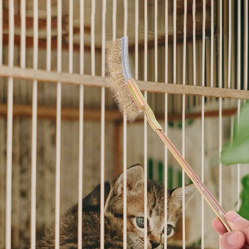 HOMEMAXS 1 Set Professional Bird Cage Cleaner Brush Sturdy Wire ...