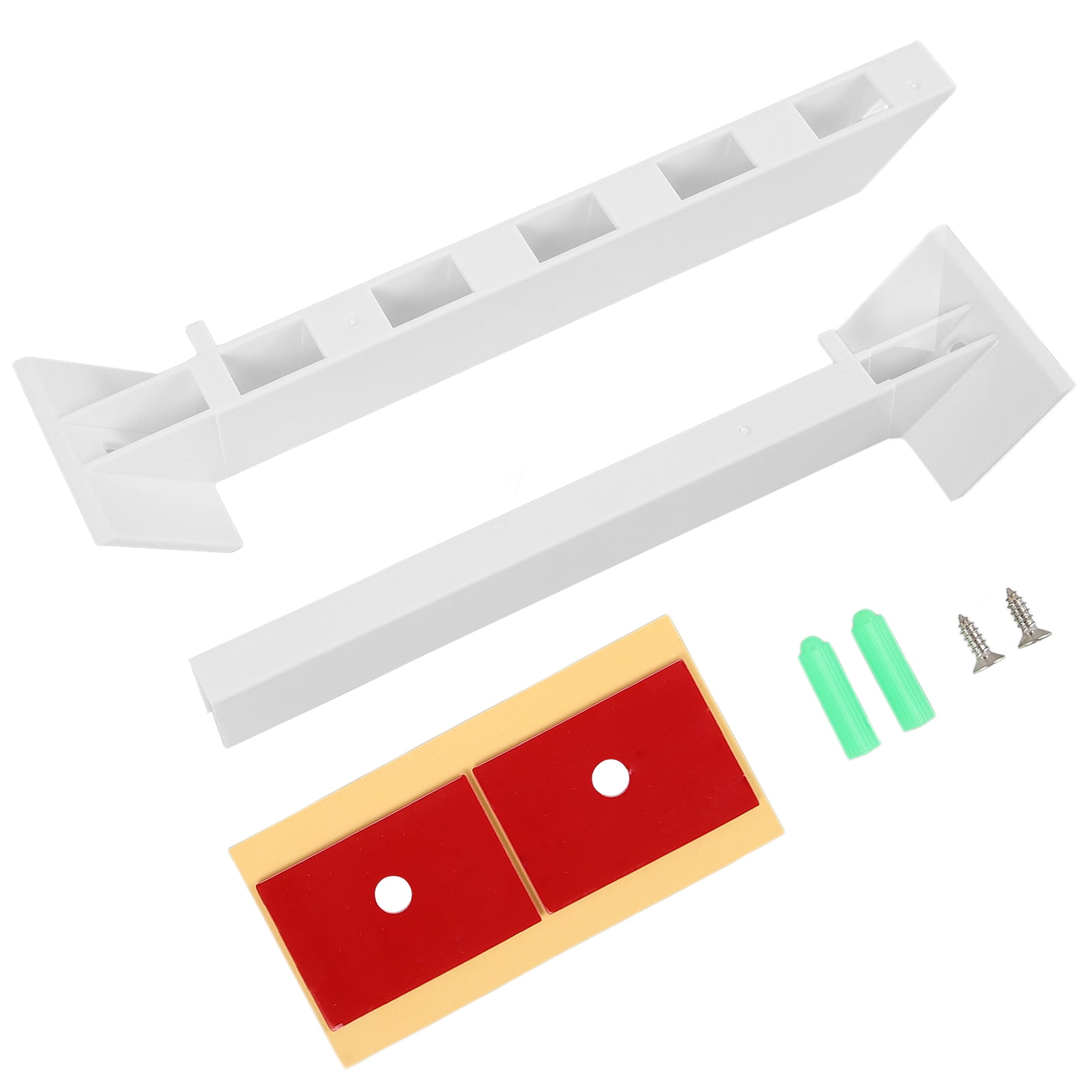 HOMEMAXS 1 Set RV Shower Corner Storage Bar Camper Bathroom Corner Rod ...