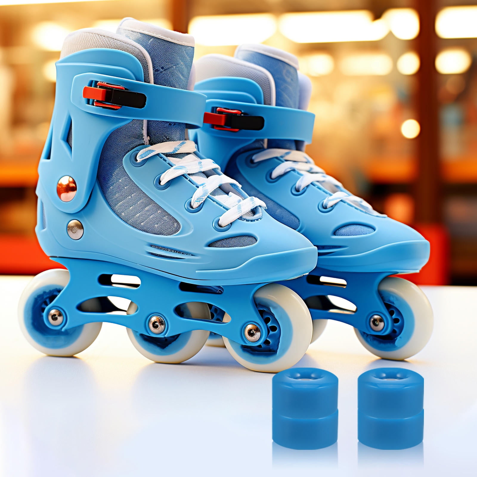 HOMEMAXS 1 Set Roller Skate Replacement Wheels PU Wheels Replacements ...