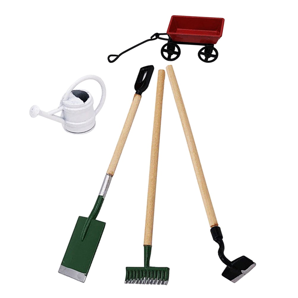 HOMEMAXS 1 Set Simulation Farm Tool Kit Miniature Garden Tool Model ...