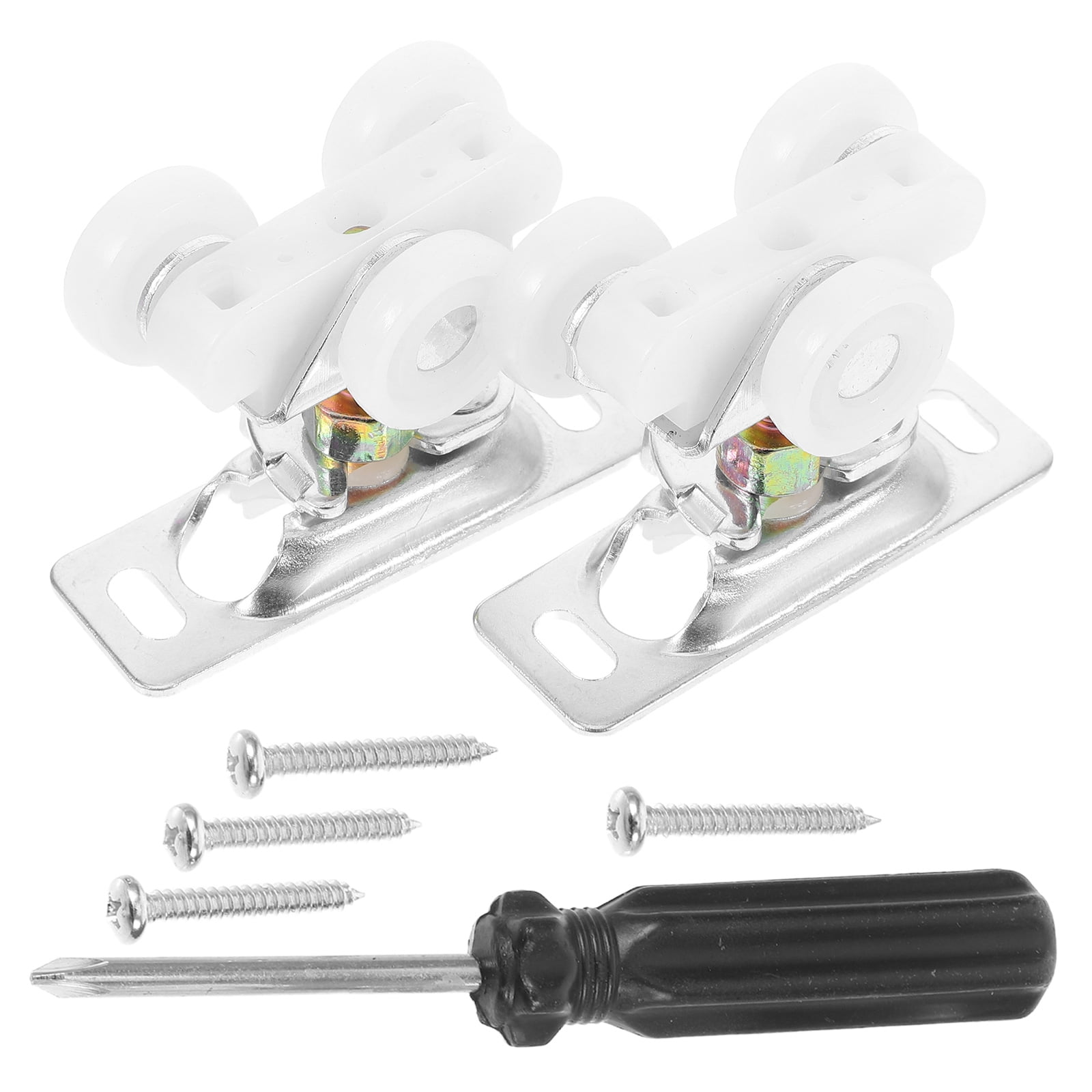 1 Set Sliding Door Pulley Replacement Camper Sliding Door Hardware with ...