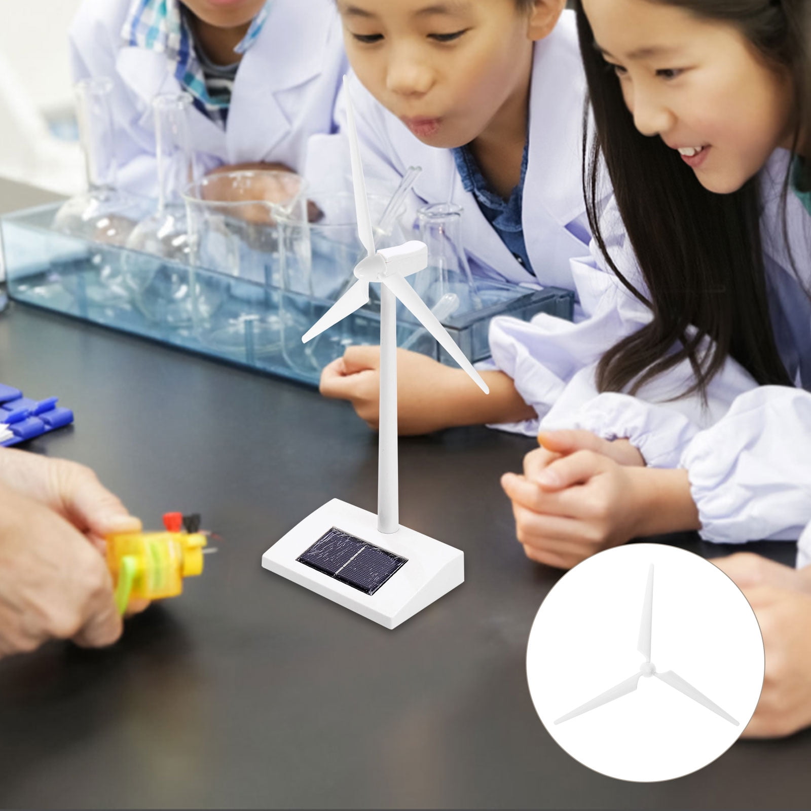 HOMEMAXS 1 Set Small Windmill Model Blade Kit Kids Toy Toddlers Diy ...