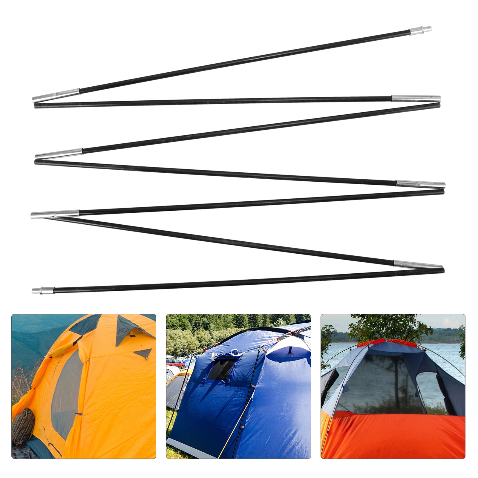 HOMEMAXS 1 Set Tent Replacement Pole Camping Tent Pole Outdoor Tent ...
