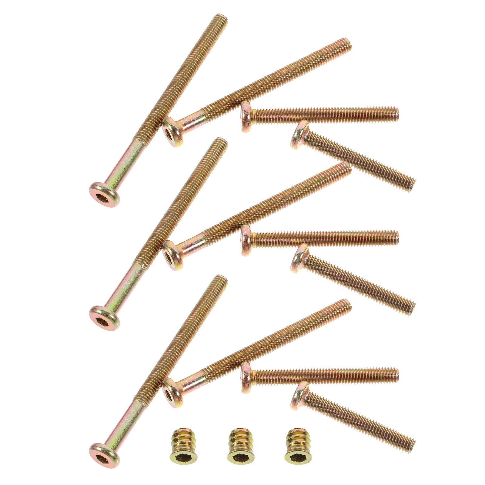 HOMEMAXS 1 Set Threaded Inserts Furniture Inserts Threaded Wood Inserts ...