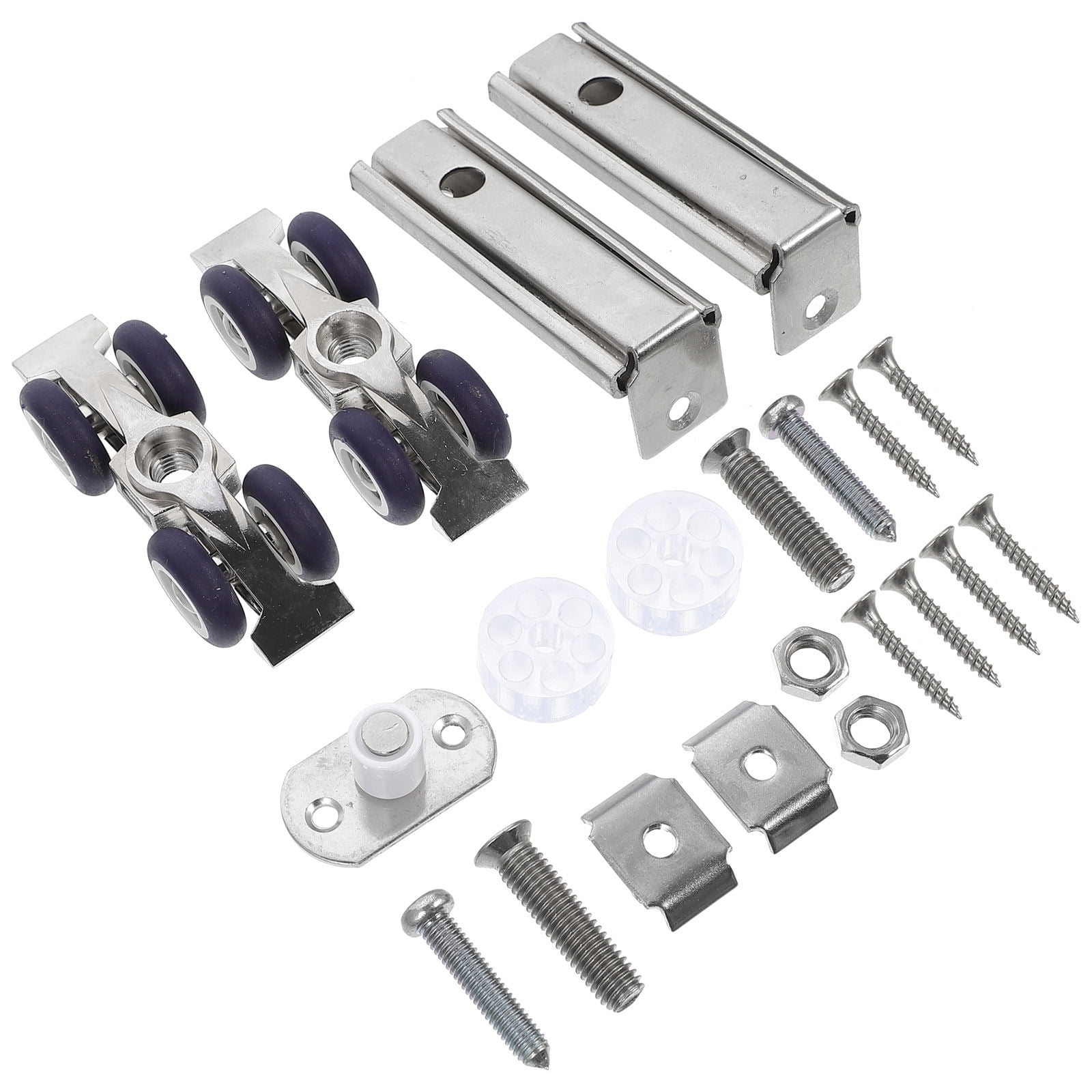 1 Set Track Roller Door Tracking Wheels Window Slider Silent Sliding ...