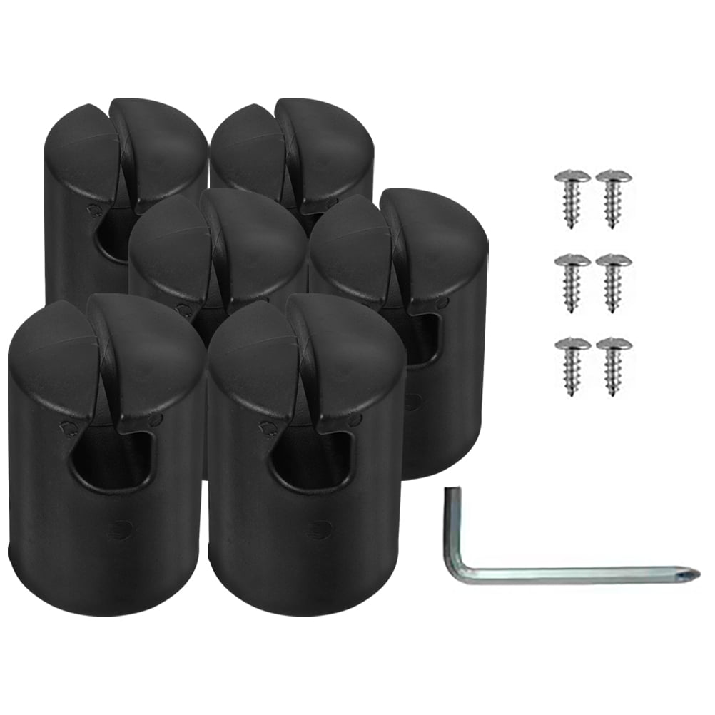 HOMEMAXS Trampoline Pole Caps Set of 1 Plastic and Metal Protective ...