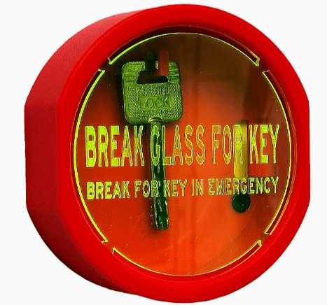 1 Set Wall Mounted Emergency Key Lock Box For Home Safety Apartment ...