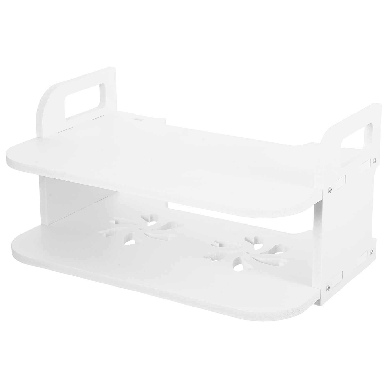 1 Set Of Wall Mounted Router Storage Projector Mount Stand Router Wall ...