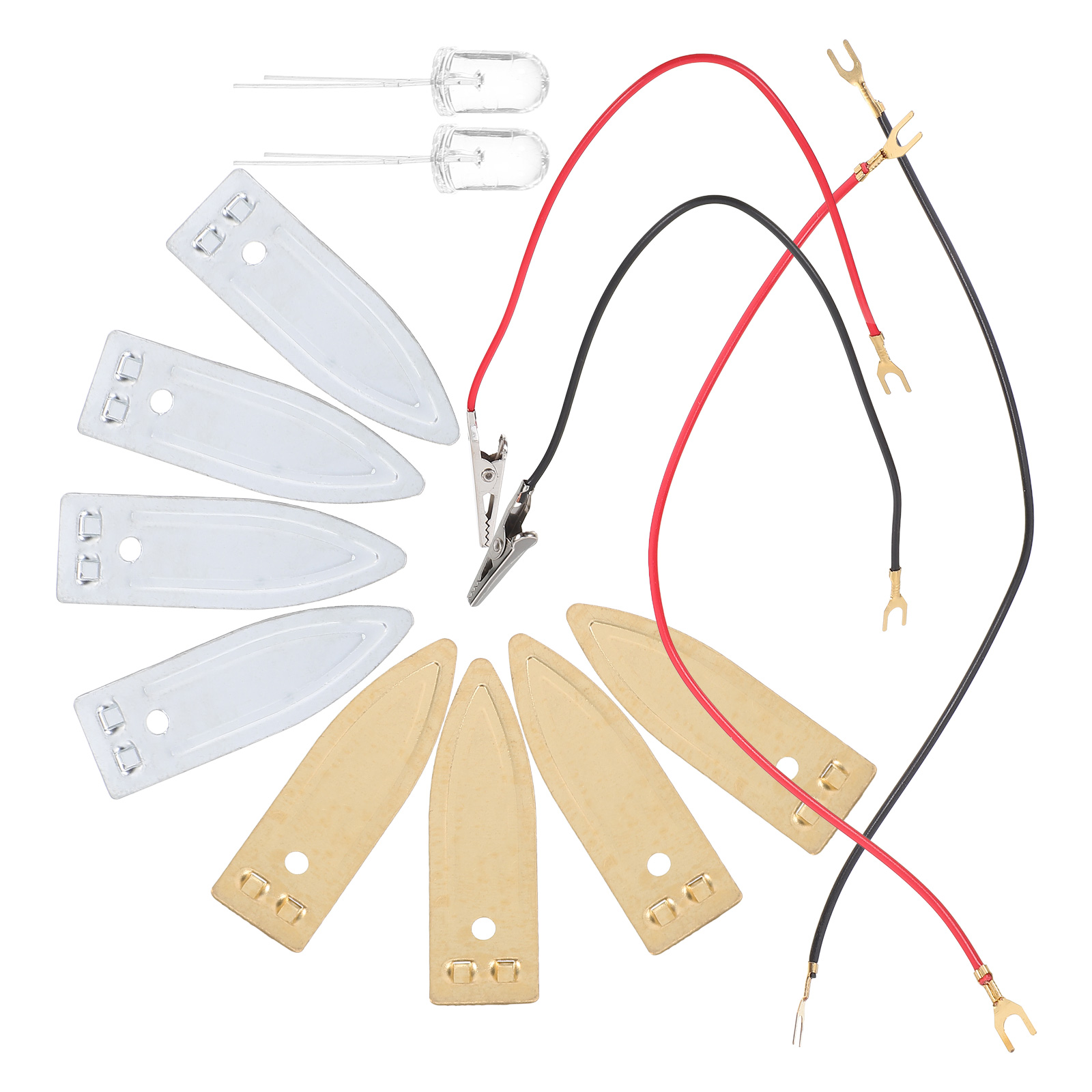 HOMEMAXS 1 Set Zinc Copper Anode Set Experiment Copper Anode Sheet with ...