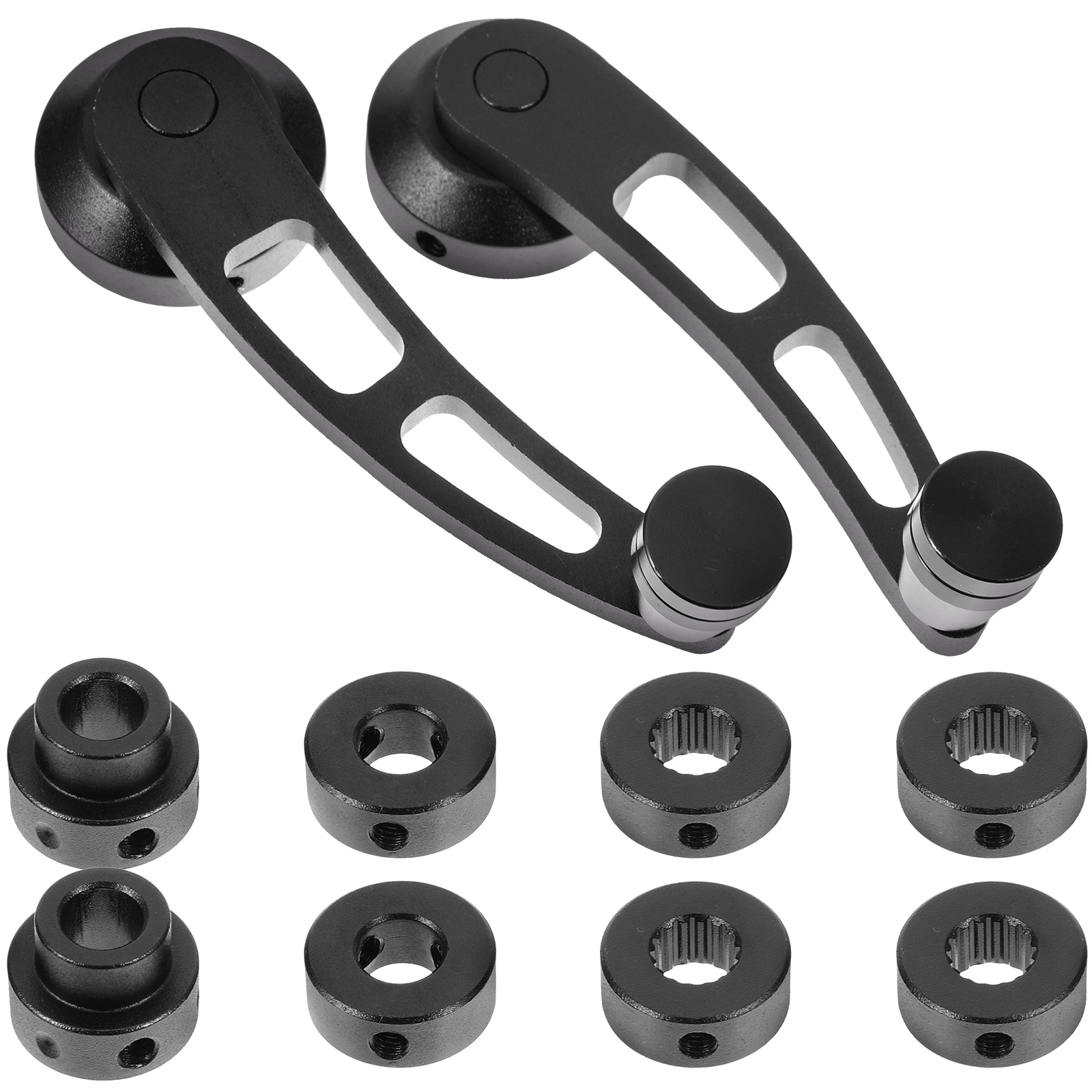 HOMEMAXS 1 Set of Car Window Handles Window Aluminium Alloy Crank ...