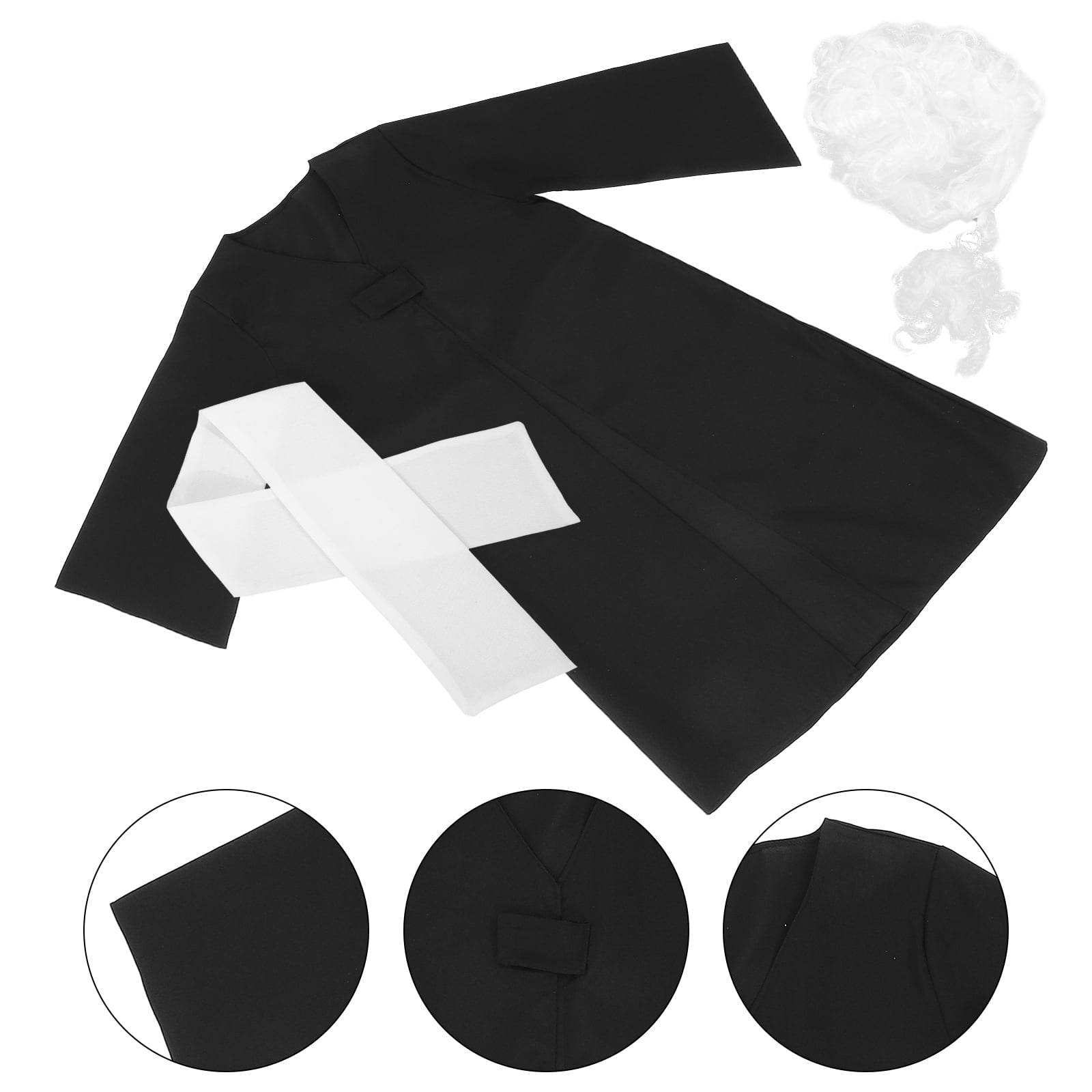 HOMEMAXS 1 Set of Career Role Play Costume Boy Role Play Judge Head ...