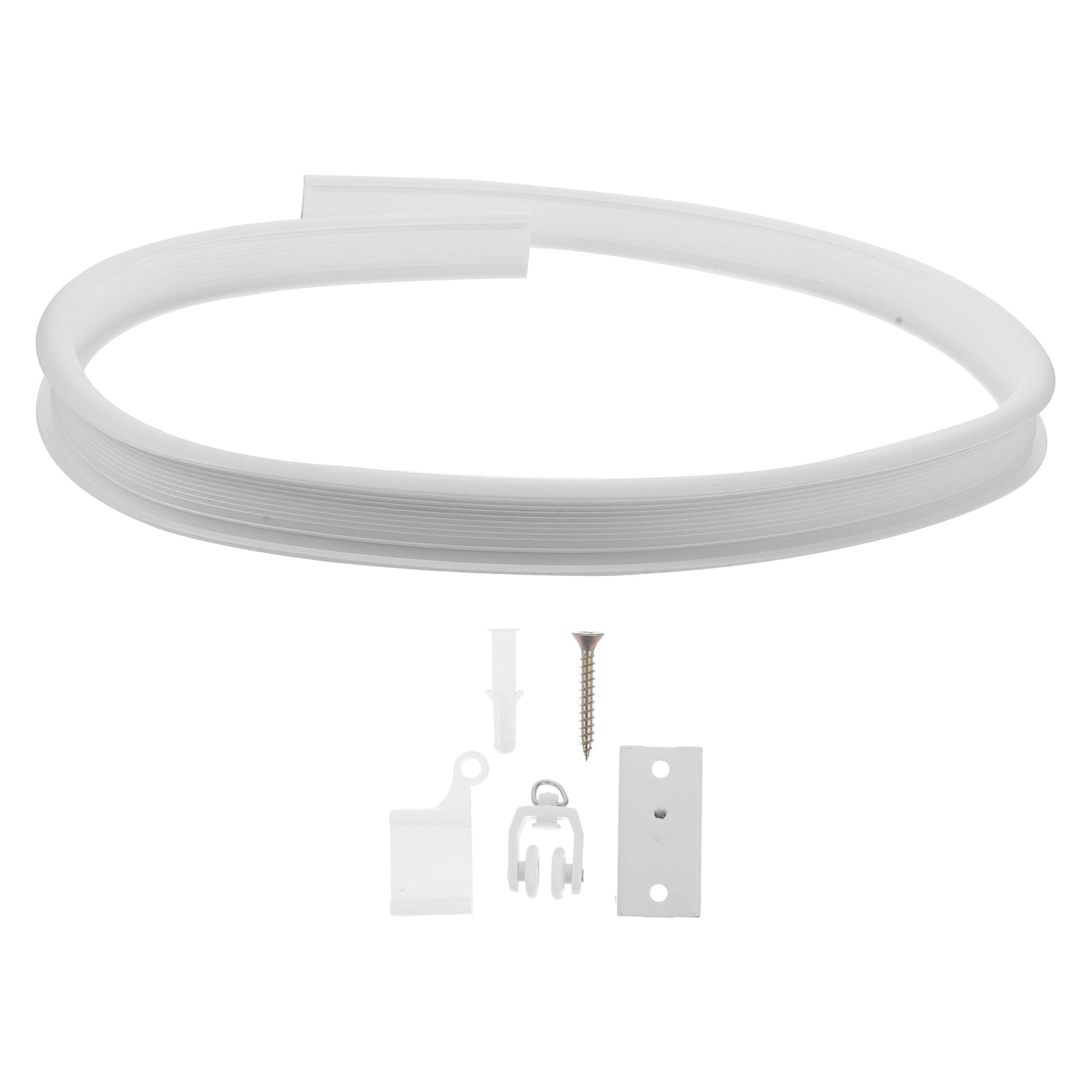 HOMEMAXS 1 Set of Flexible Curtain Rail Bendable Curtain Track Curtain ...