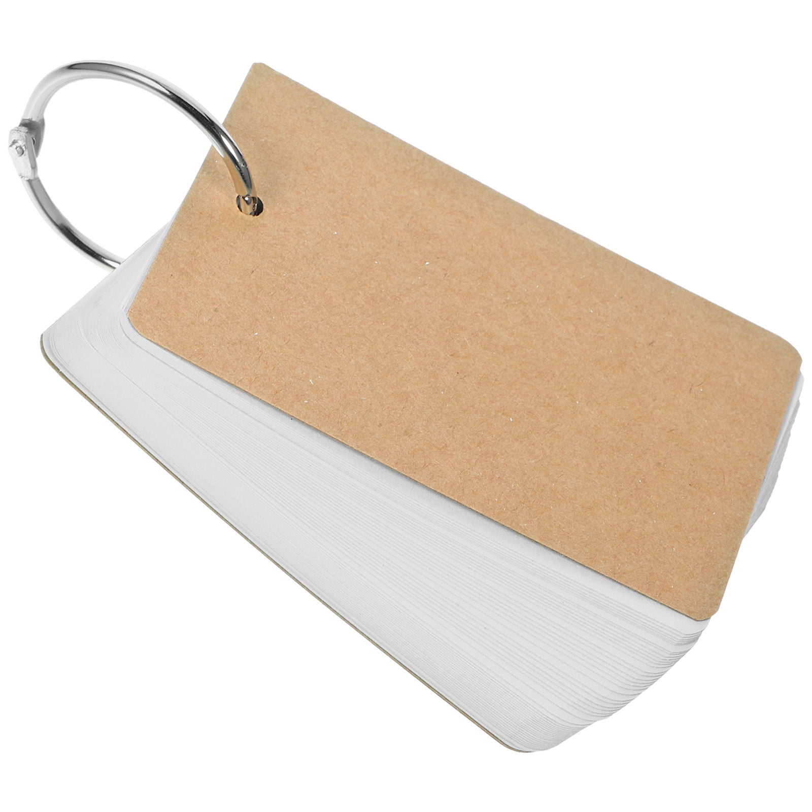 HOMEMAXS 1 Set of Paper Blank Cards Index Note Cards Learning Flash ...