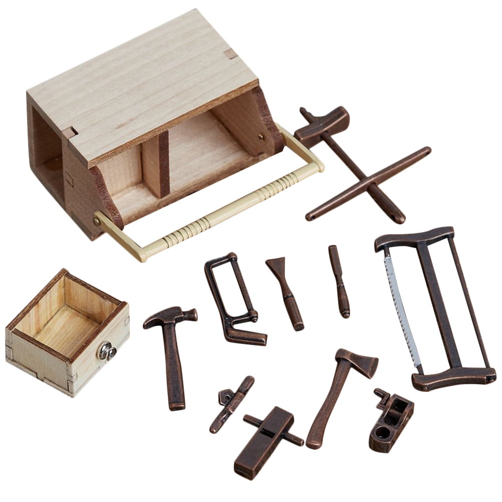 HOMEMAXS 1 Set of Tool Cabinet Decor Photography Props Mini Tool ...