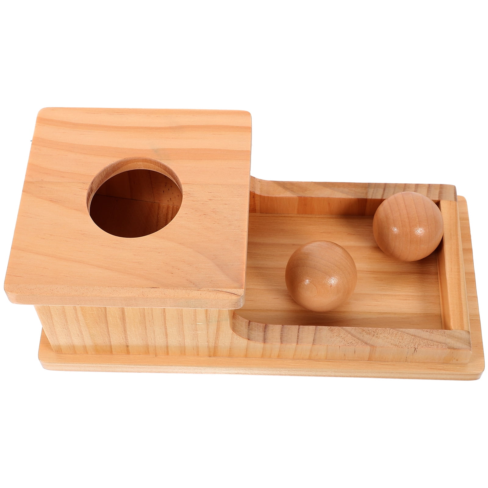 HOMEMAXS 1 Set of Toy Ball Throwing Box Toy Object Permanence ...