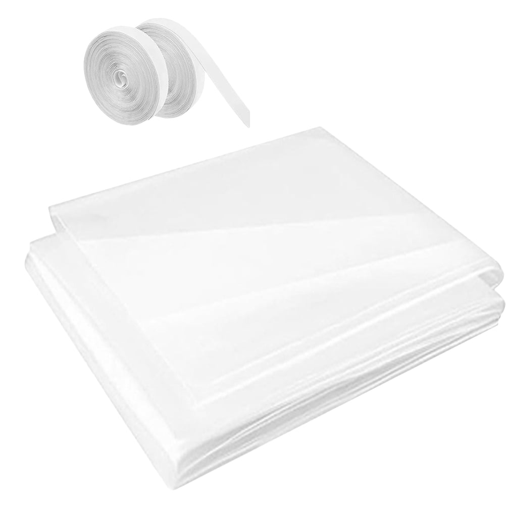 HOMEMAXS 1 Sheet Insulated Window Covering Film Clear Window Film ...