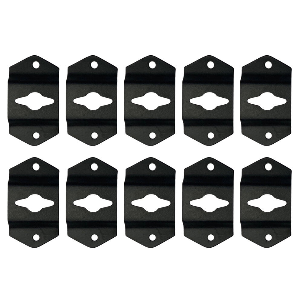 10 PCS Hanger Plate for Audio Speaker Bracket Wall Mount Brackets Car ...