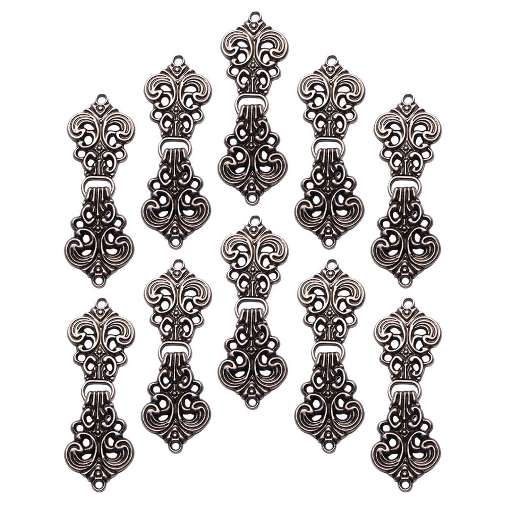10 Pairs Frog Fasteners Closures Cardigan Auspicious Buckle Cutout ...