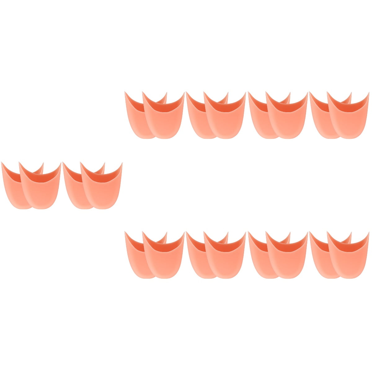 HOMEMAXS 10 Pairs of Forefoot Toe Covers Wear-resistant Toe Protectors ...